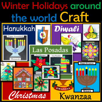 Christmas Holidays Around The World, Winter CRAFT Activities, Diwali ...