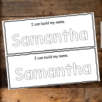 Hands-on Name Activities Writing Practice and Name Tracing