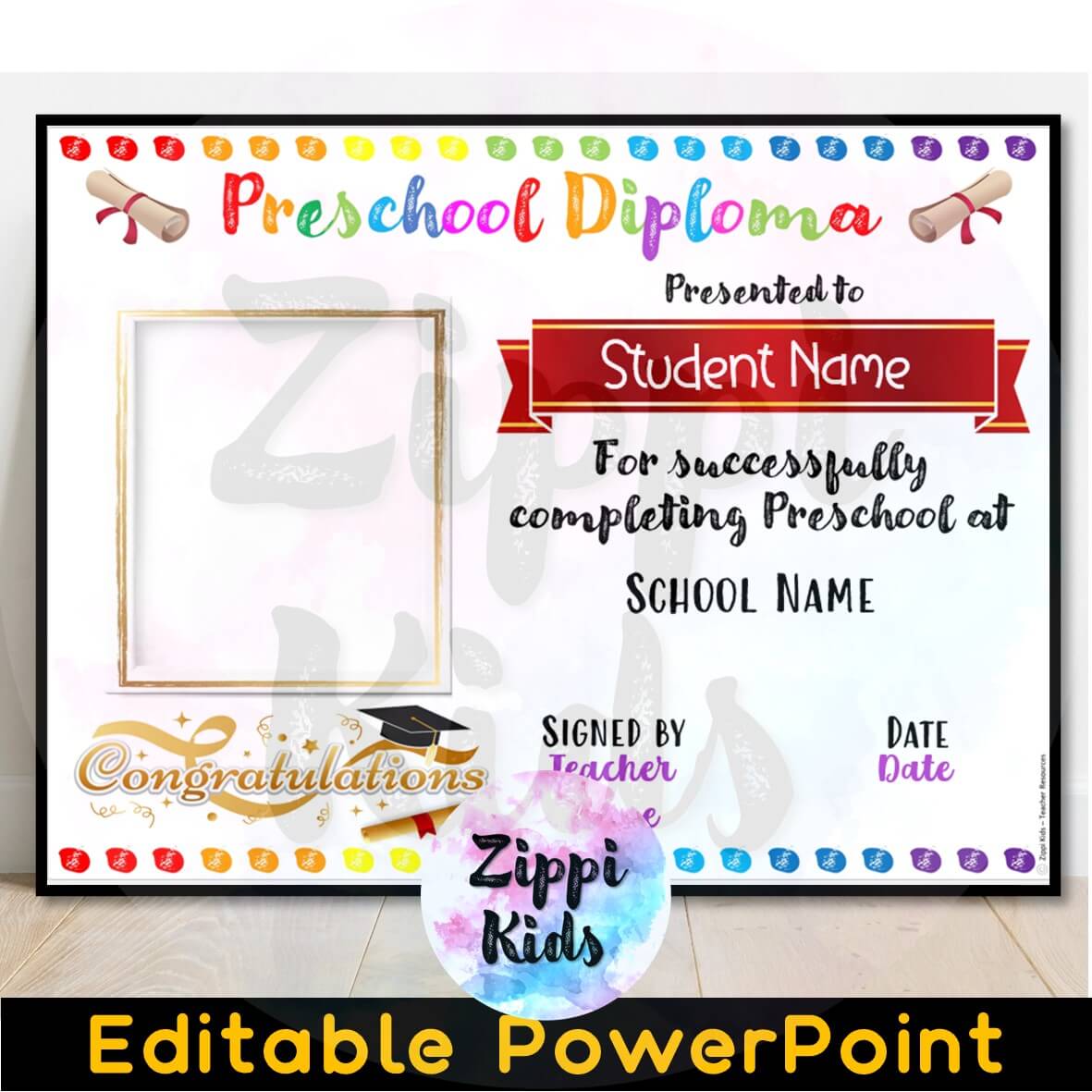 Certificate Of Promotion Template