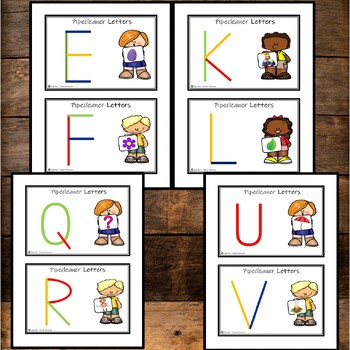 Pipe Cleaner Letters Activities, Morning Tubs, Alphabet Centers