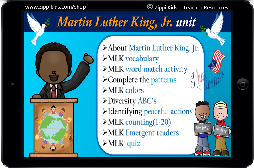 Dr. Martin Luther King Jr. Handprint Craft for Preschool