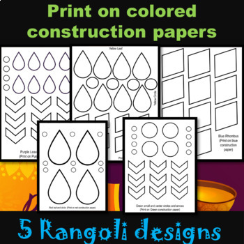 Diwali Craft Bundle- Rangoli, Lantern, Diya-Holidays around the world ...