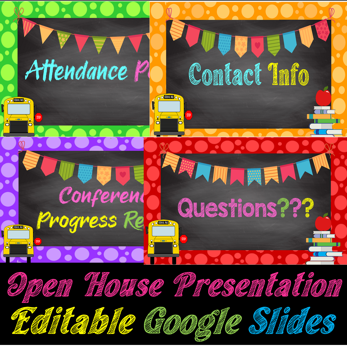 Back To School Night Powerpoint Template