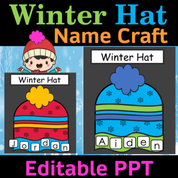Winter Name Crafts Activities Bundle