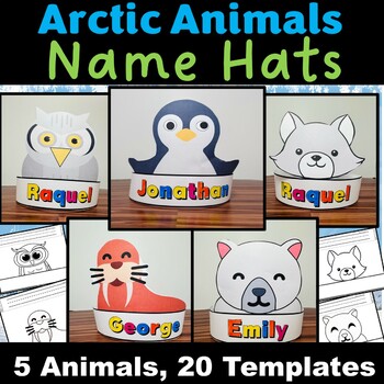 Arctic Animals Winter Activities BUNDLE-Directed Drawing, Coloring ...