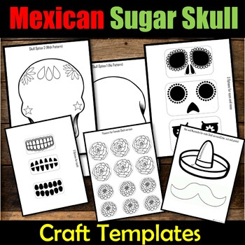 Hispanic Heritage Month Activities, Day of the Dead Sugar Skulls Craft ...