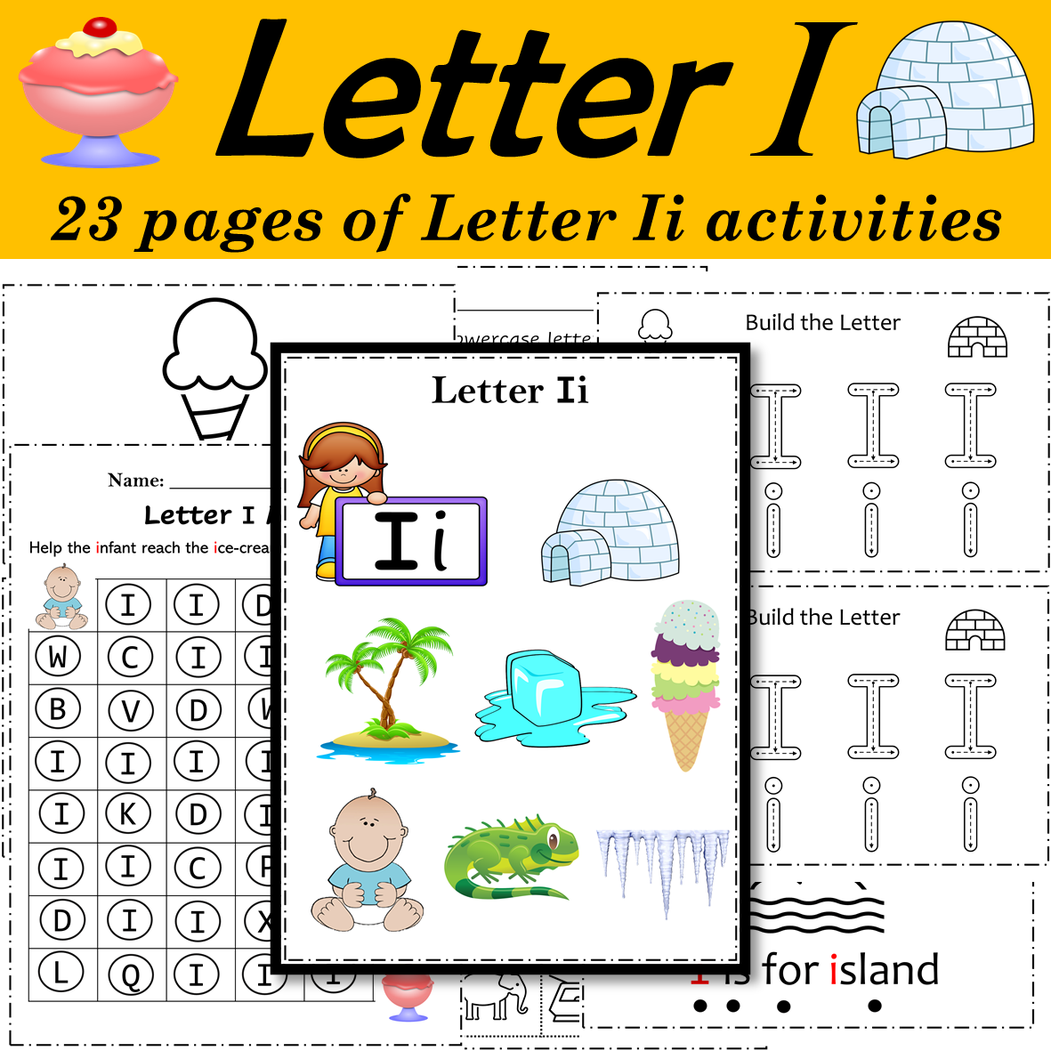 Alphabet Letter of the Week I Activities - Printable PDF