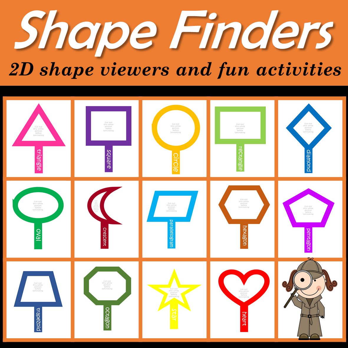 Printable Shapes Cut Out