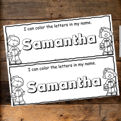 Hands-on Name Activities Writing Practice and Name Tracing