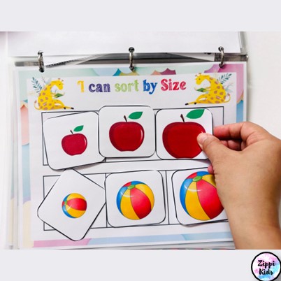 Preschool Busy Book, Toddler Activity Binder