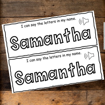 Hands-on Name Activities Writing Practice and Name Tracing