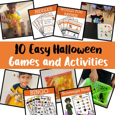 10+ Halloween Games and Activities for kids