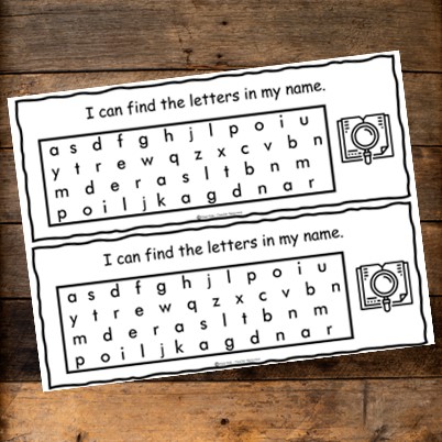 Hands-on Name Activities Writing Practice and Name Tracing