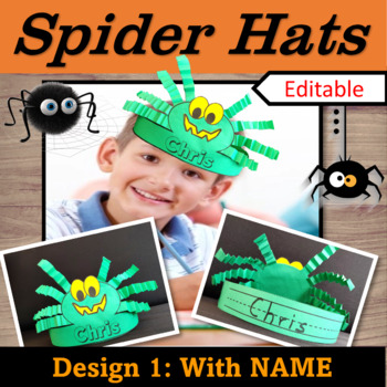 Halloween Crafts, Activities, Halloween Name Hat, October Craft