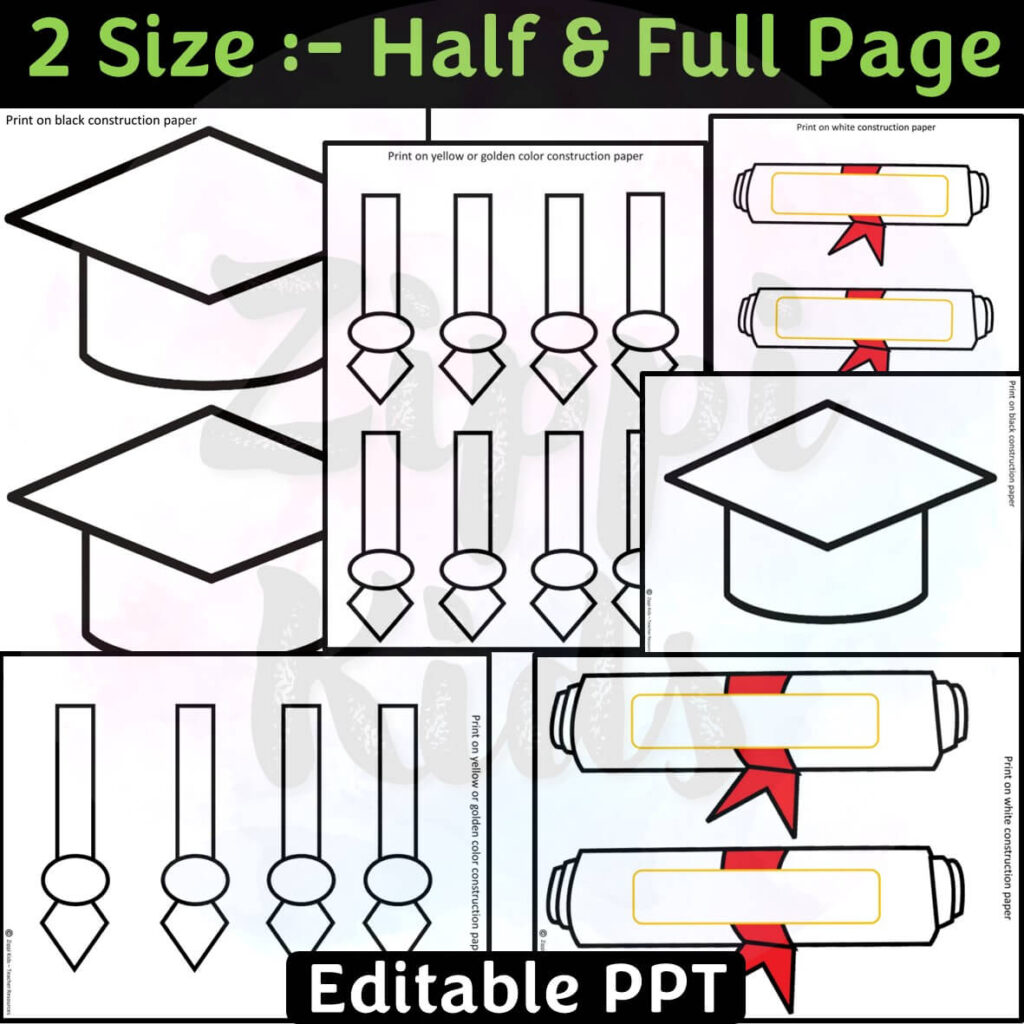 End of the Year Bulletin Board, Graduation Bulletin Board - Zippi Kids