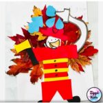 Turkey In Disguise - Firefighter Turkey Craft for Thanksgiving - Zippi Kids