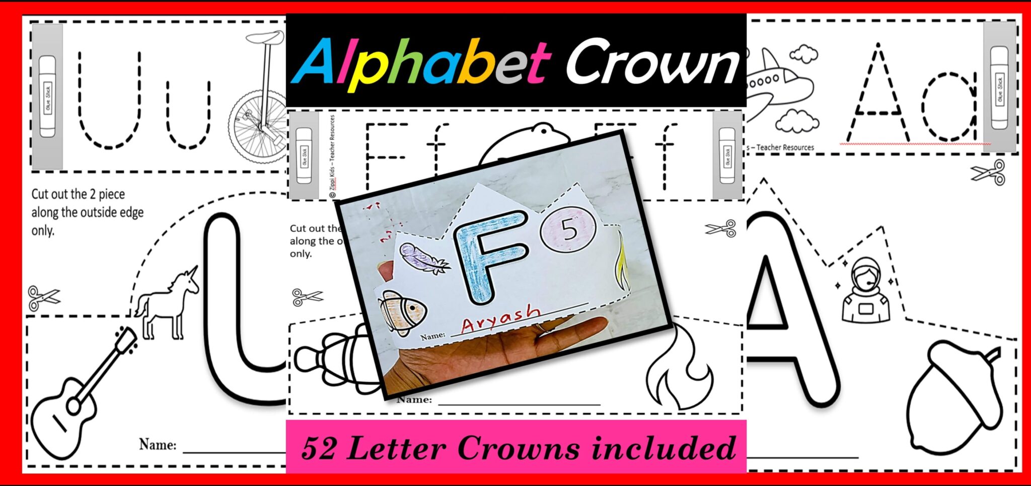 Alphabet Curriculum - Letter of the week A to Z Bundle - Zippi Kids