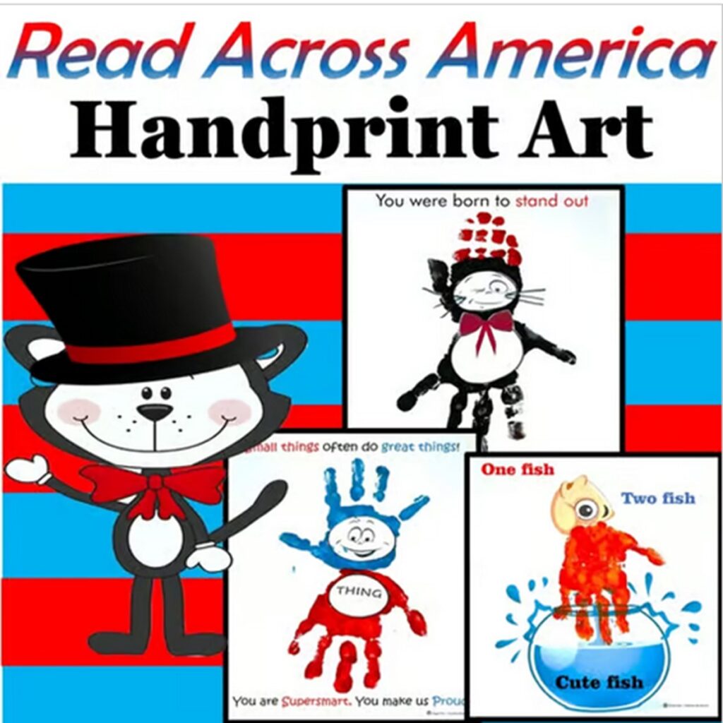 Dr. Seuss tracing activity for Read across America week for Pre-k ...