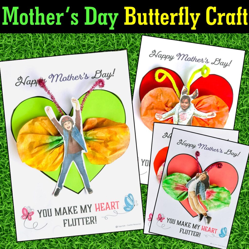MUFFINS with MOM Mother's day craft - Zippi Kids