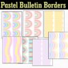 Pastel Bulletin Board Borders | Pastel Muted Rainbow Classroom Decor ...